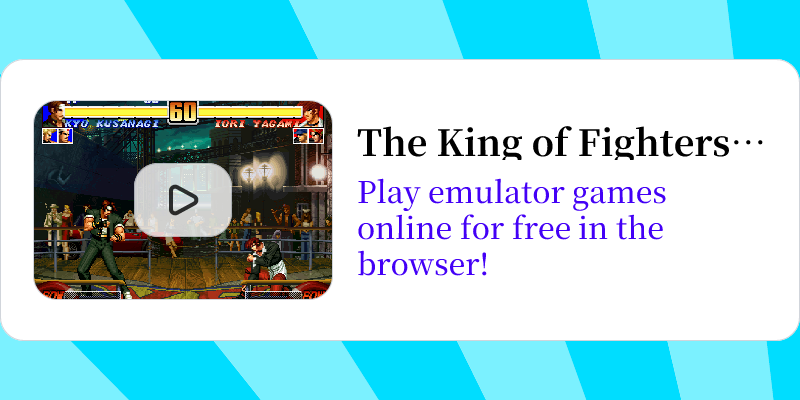 The King of Fighters '96 | Play Emulator Games Online | Emu666